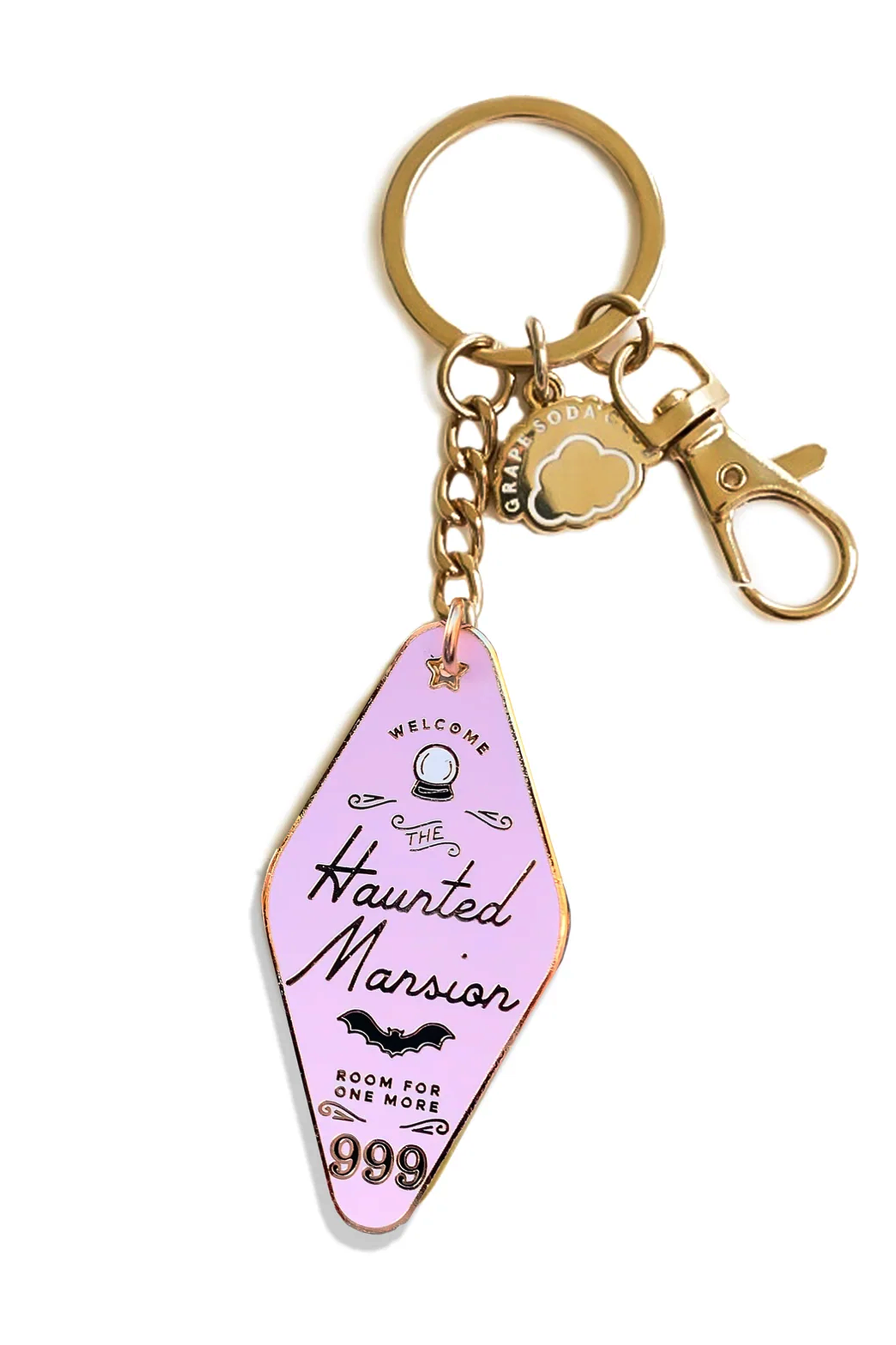 Haunted Mansion Motel Keychain – GrapeSodaClub
